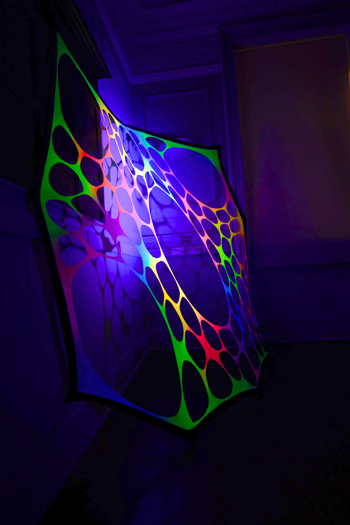 Rainbow Black Light Ceiling / Wall Decor, LGBTQ themed, pride month ...