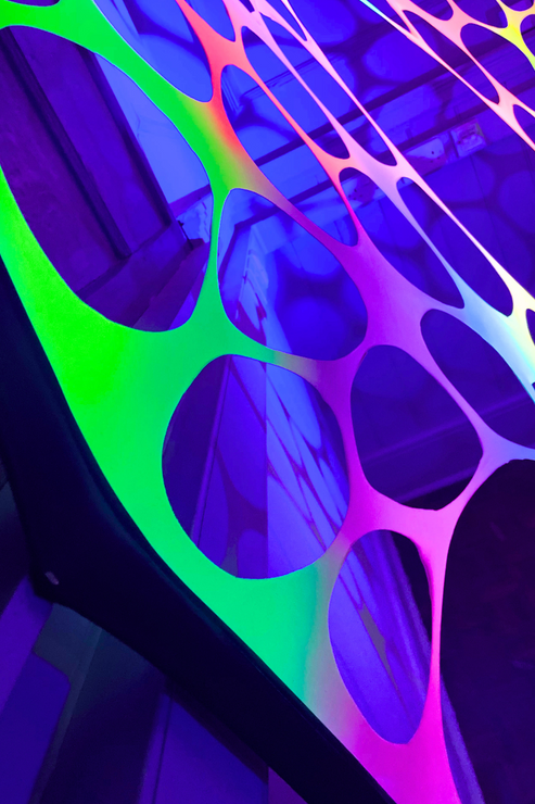 Rainbow Black Light Ceiling / Wall Decor, LGBTQ themed, pride month ...