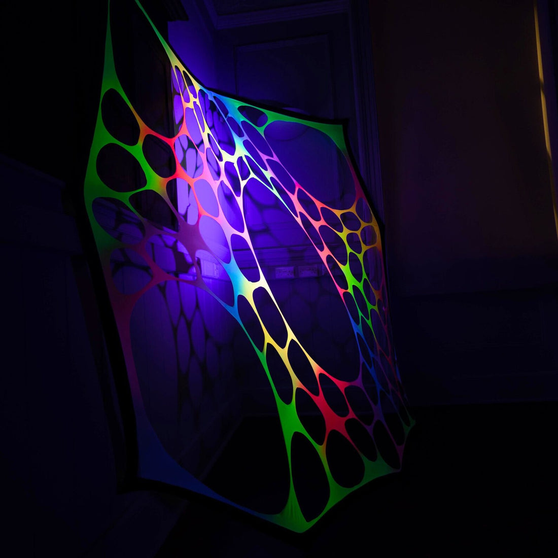 Rainbow Black Light Ceiling / Wall Decor, LGBTQ themed, pride month ...