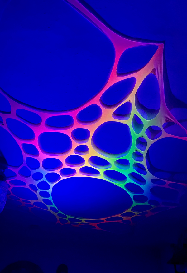 Rainbow Black Light Ceiling / Wall Decor, LGBTQ themed, pride month ...